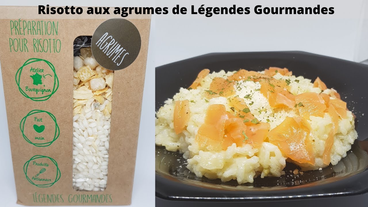 [TUTO] LEGENDES GOURMANDES - RISOTTO AUX AGRUMES - YouTube