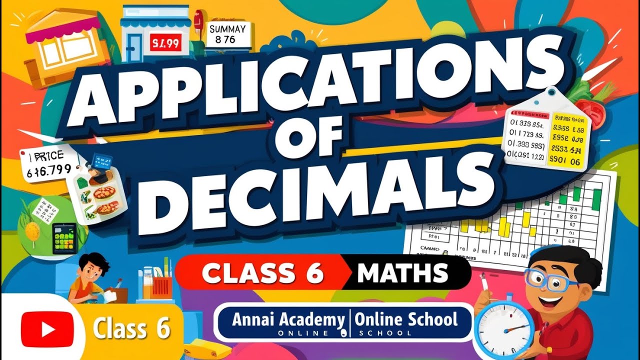 Mastering Decimals: Unlocking Real-Life Applications! | Annai Academy - YouTube