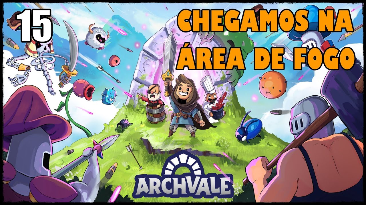 FOMOS DO TEMPLO DO MAR PARA A ARENA NO VULCÃO - Archvale 15 GAMEPLAY PT ...