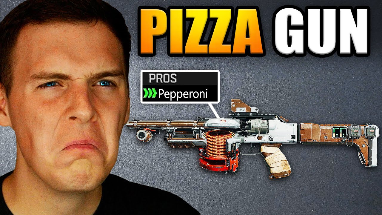 Warzone's New Gun Literally Shoots Pizzas at People - YouTube