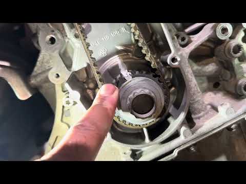 Seat leon 1.2 tsi cjz engine timing belt replacment - YouTube