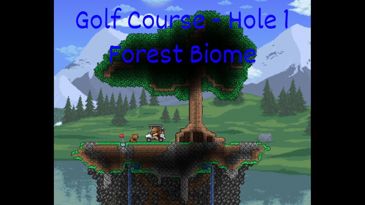 Terraria Golf - Hole One - YouTube