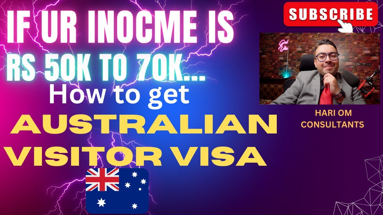 IF your income is Rs 50k to 70k -How to get Australian visitor visa ...