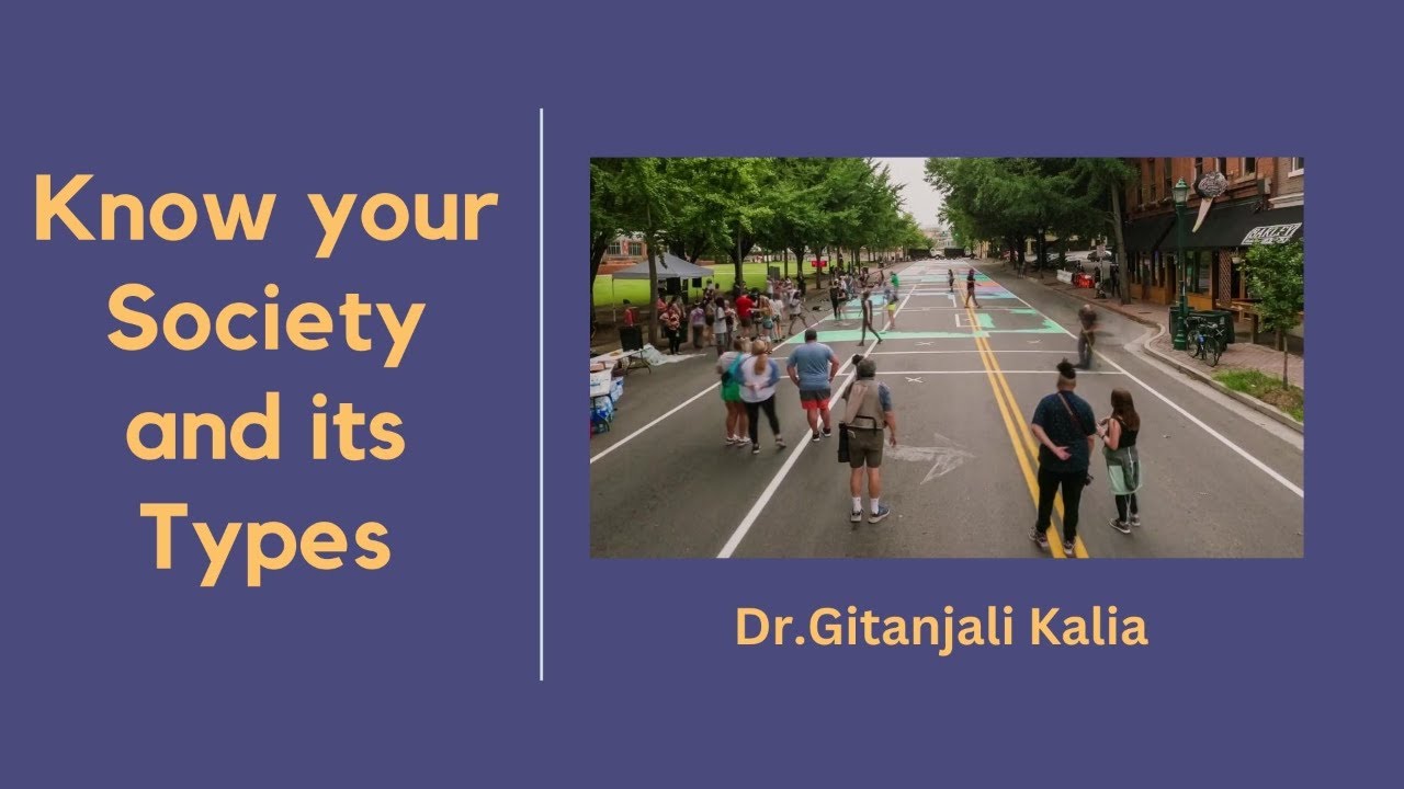 What is a Society| Different type of Societies - YouTube