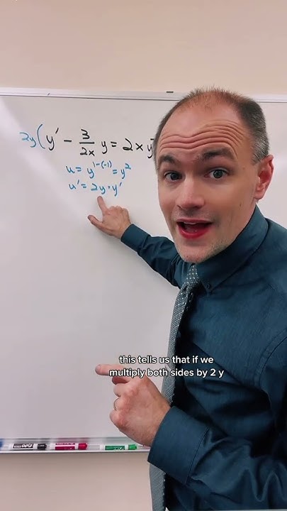 Bernoulli Equations Explained #shorts - YouTube