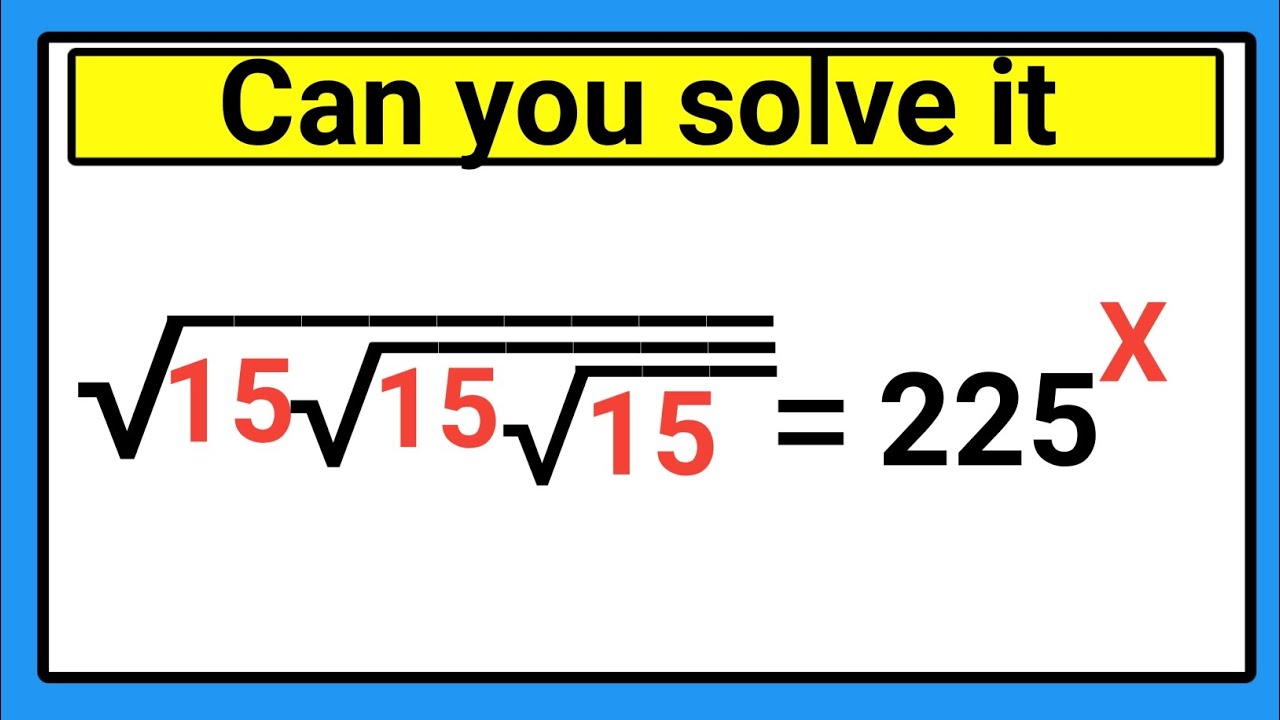 Nice square root math simplificatio l - YouTube