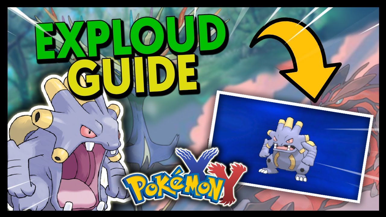 HOW TO GET EXPLOUD ON POKEMON X AND Y - YouTube