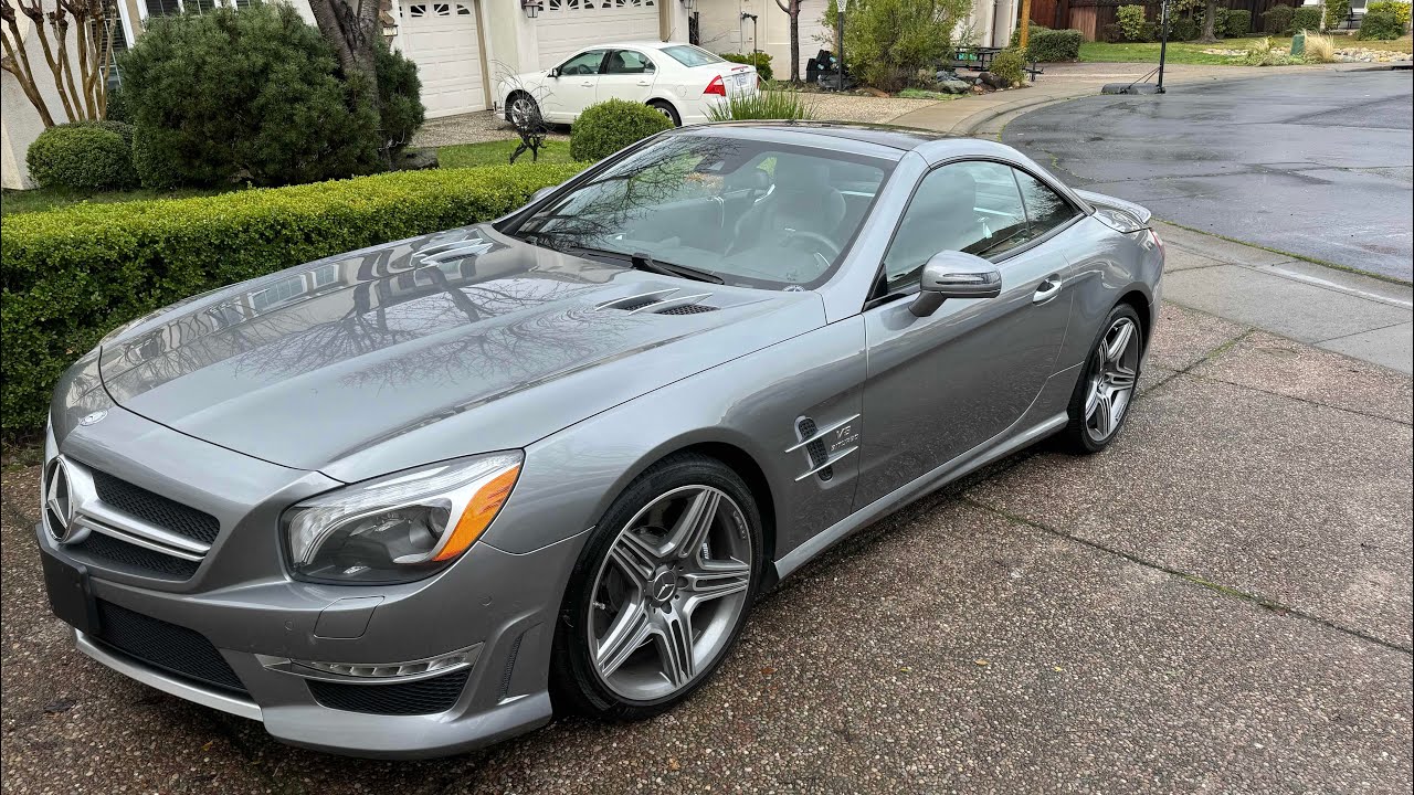 I put my 2013 AMG SL63 on bringatrailer - YouTube