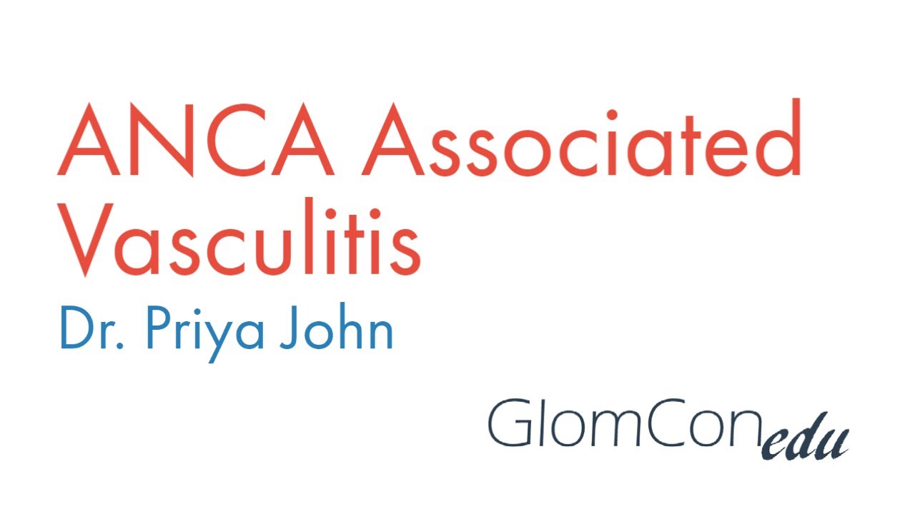 ANCA Associated Vasculitis - YouTube