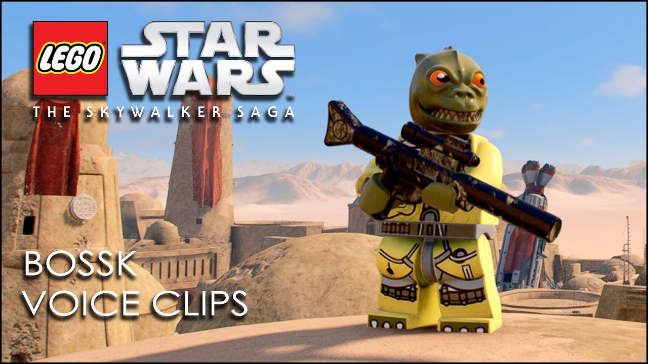 LEGO Star Wars: The Skywalker Saga | Bossk Voice Clips - YouTube