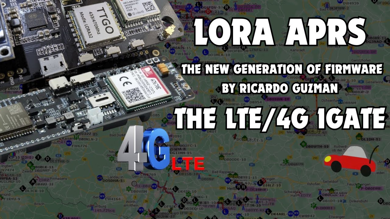 LoRa APRS-Das LTE 4G IGate by Ricardo Guzman - YouTube
