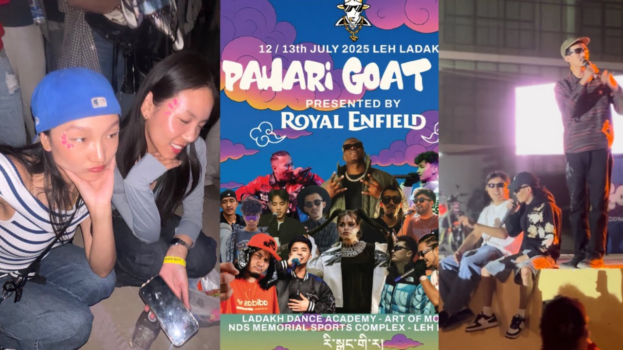 First time attending pahari goat at ladakh|Tibetan Vlogger @gtashi8307 ...