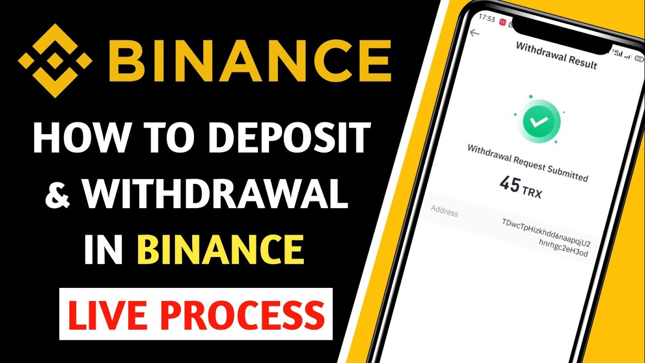 How to Deposit and Withdrawal in Binance? Binance Deposit Process - YouTube