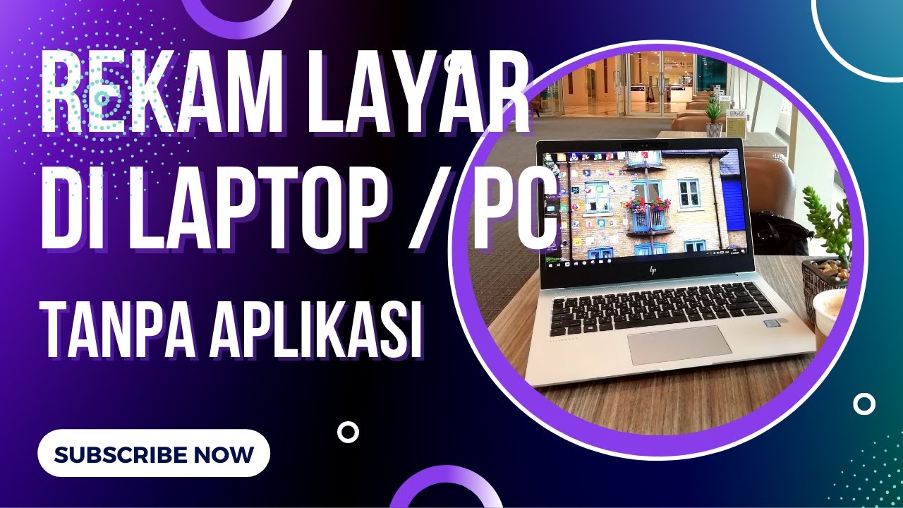 TUTORIAL SCREENSHOT DAN REKAM LAYAR PADA LAPTOP TANPA APLIKASI - YouTube