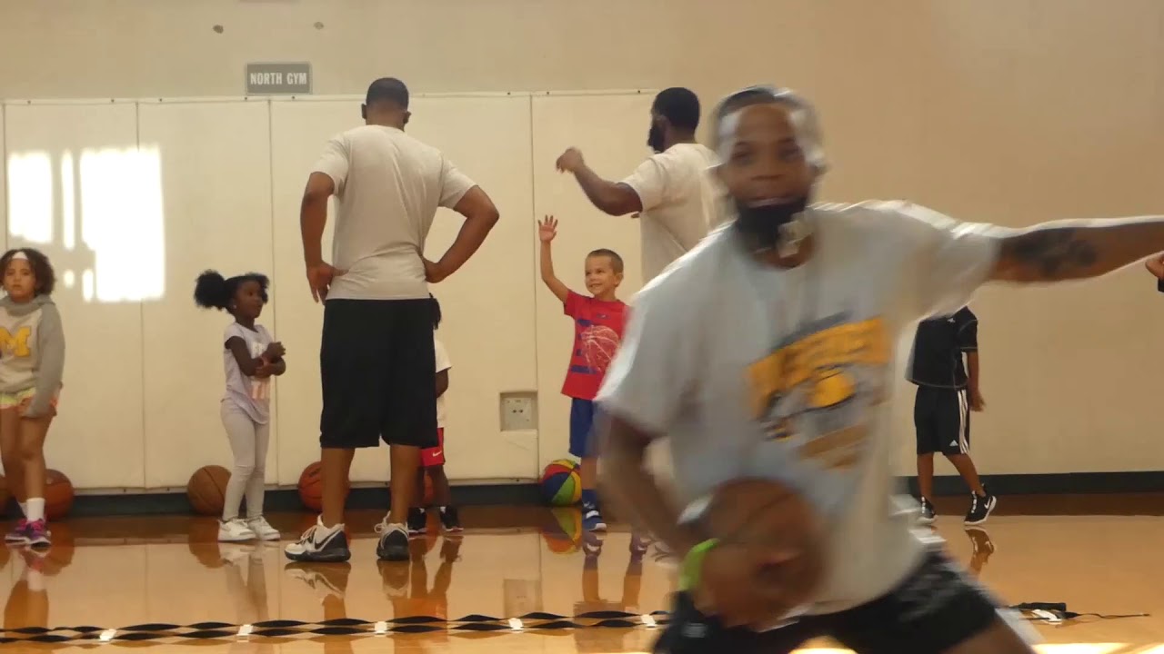Xavier Simpson Basketball Camp Drill - YouTube