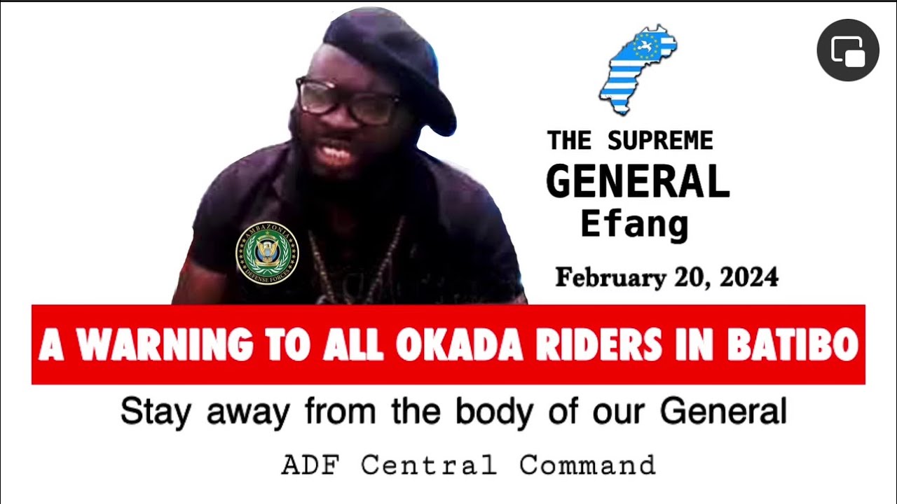 #AMBAZONIA General Saviour of #Batibo Sends a strong Message to Amba ...