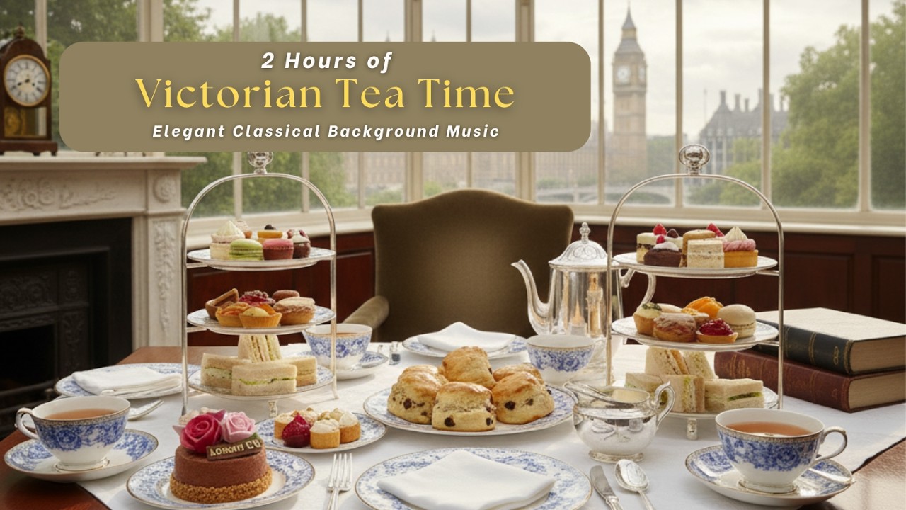 Autumn Tea Time in London | 3 Hours Classical String Quartet & Baroque ...