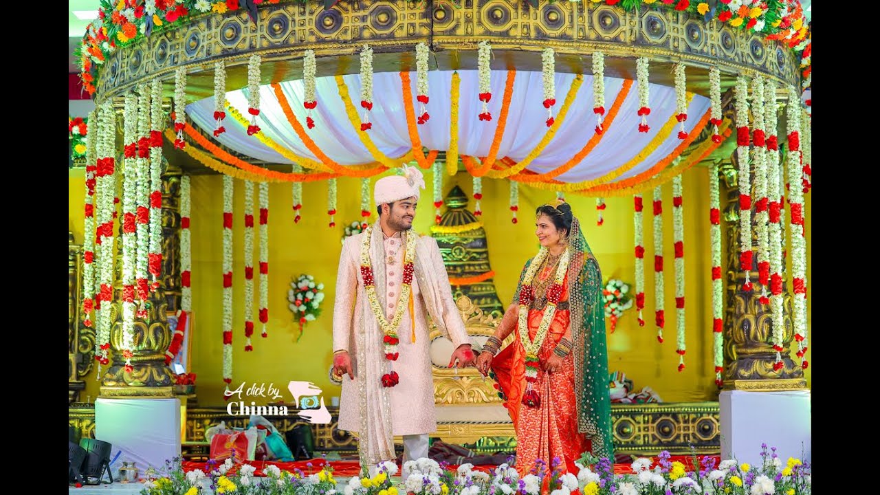 Sai simha Reddy & Akila Reddy || Marriage Highlights || A click by ...