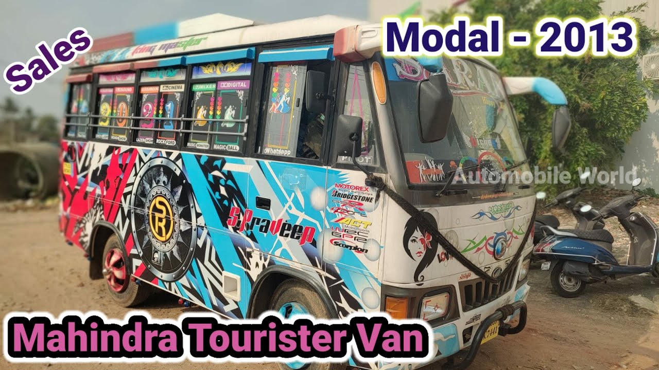 MAHINDRA TOURISTER VAN 13 SEATING INCLUDING DRIVER | MAXI CAP LPV ...