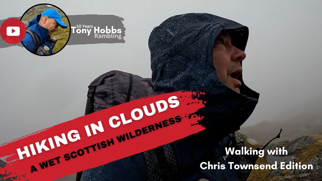 Hiking in rain clouds of the Scottish Highlands - YouTube