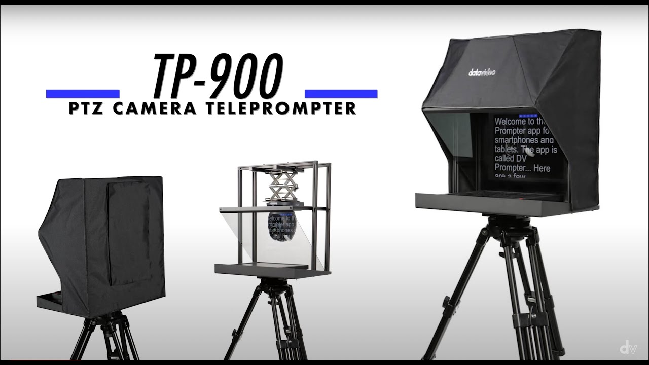 【NEWS】Make Your Presentation Pro! Datavideo TP-900 Teleprompter works ...