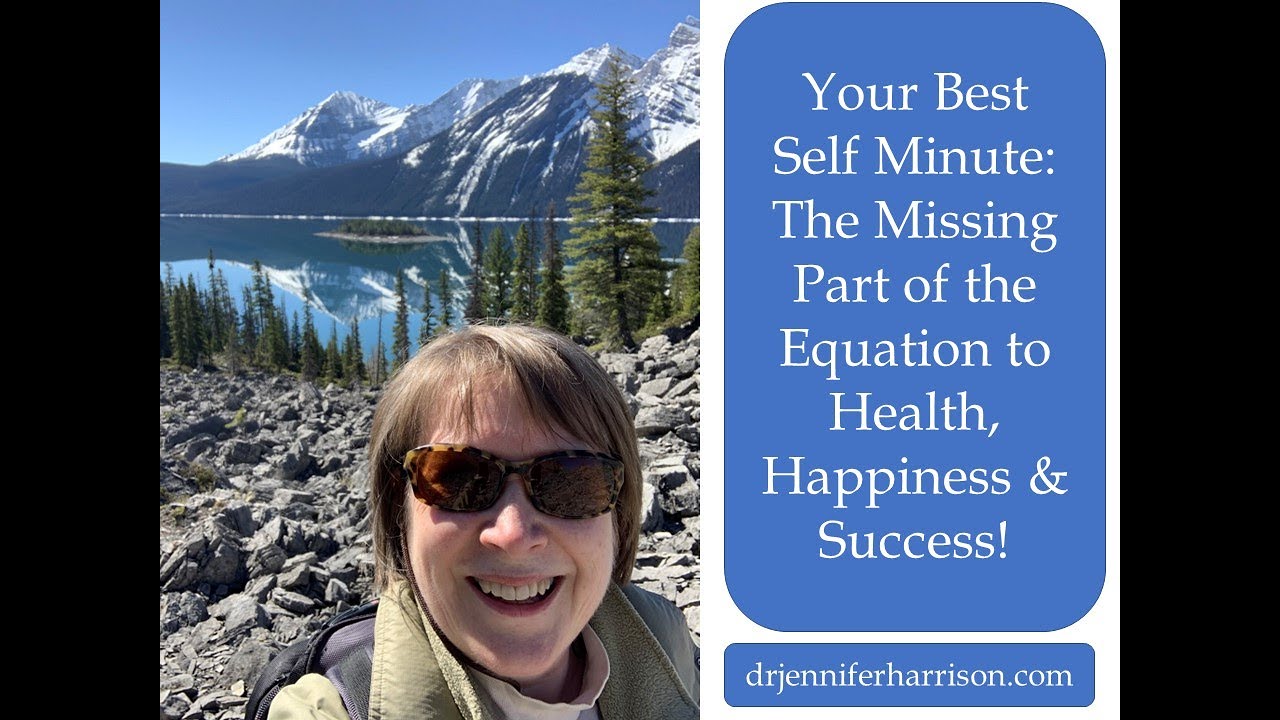Your Best Self Minute: The Missing Half of the Equation - YouTube