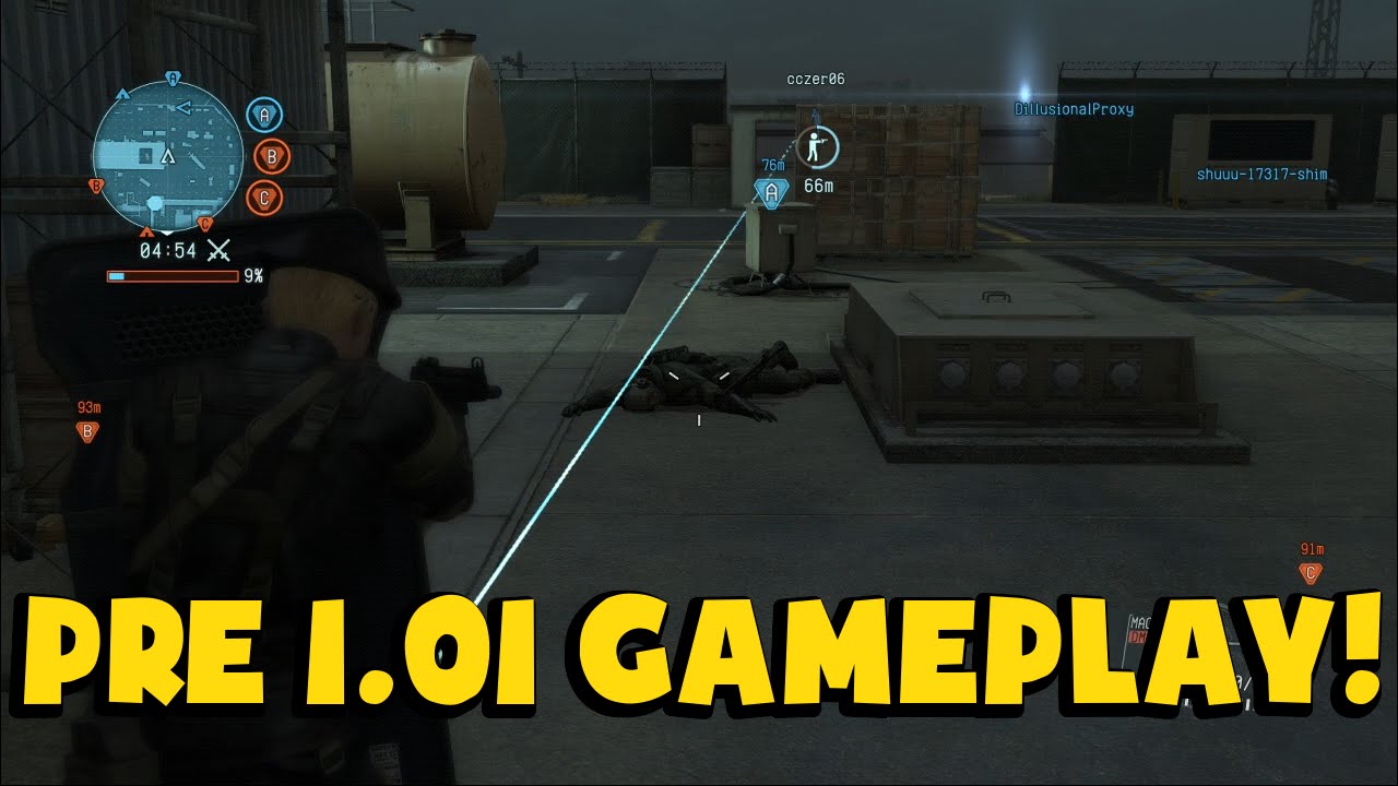 [MGO3] - Pre-1.01 Gameplay! - YouTube