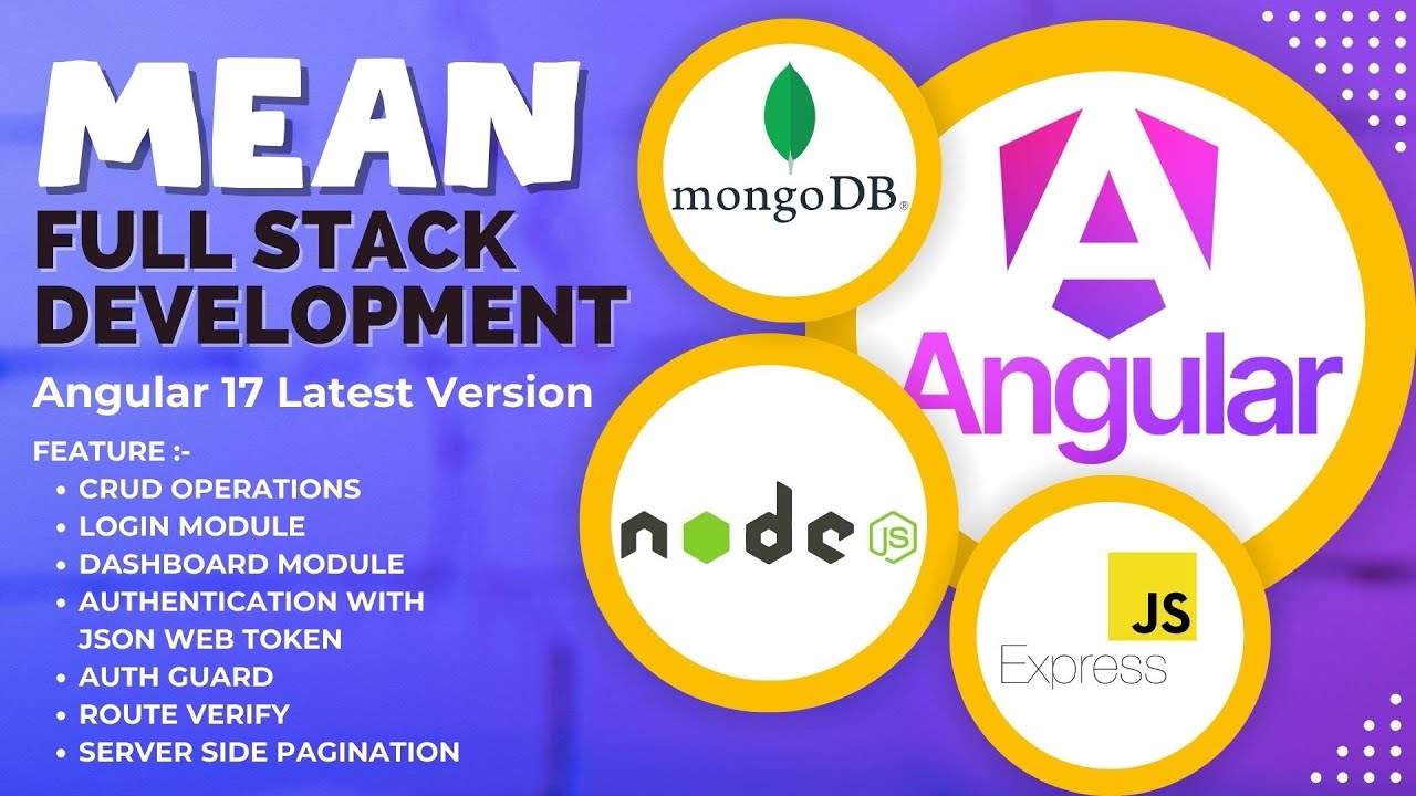 #44 MEAN STACK DEVELOPMENT | ANGULAR | NODEJS | MONGODB | FULL STACK | ORGANISE BACKEND PROJECT ...