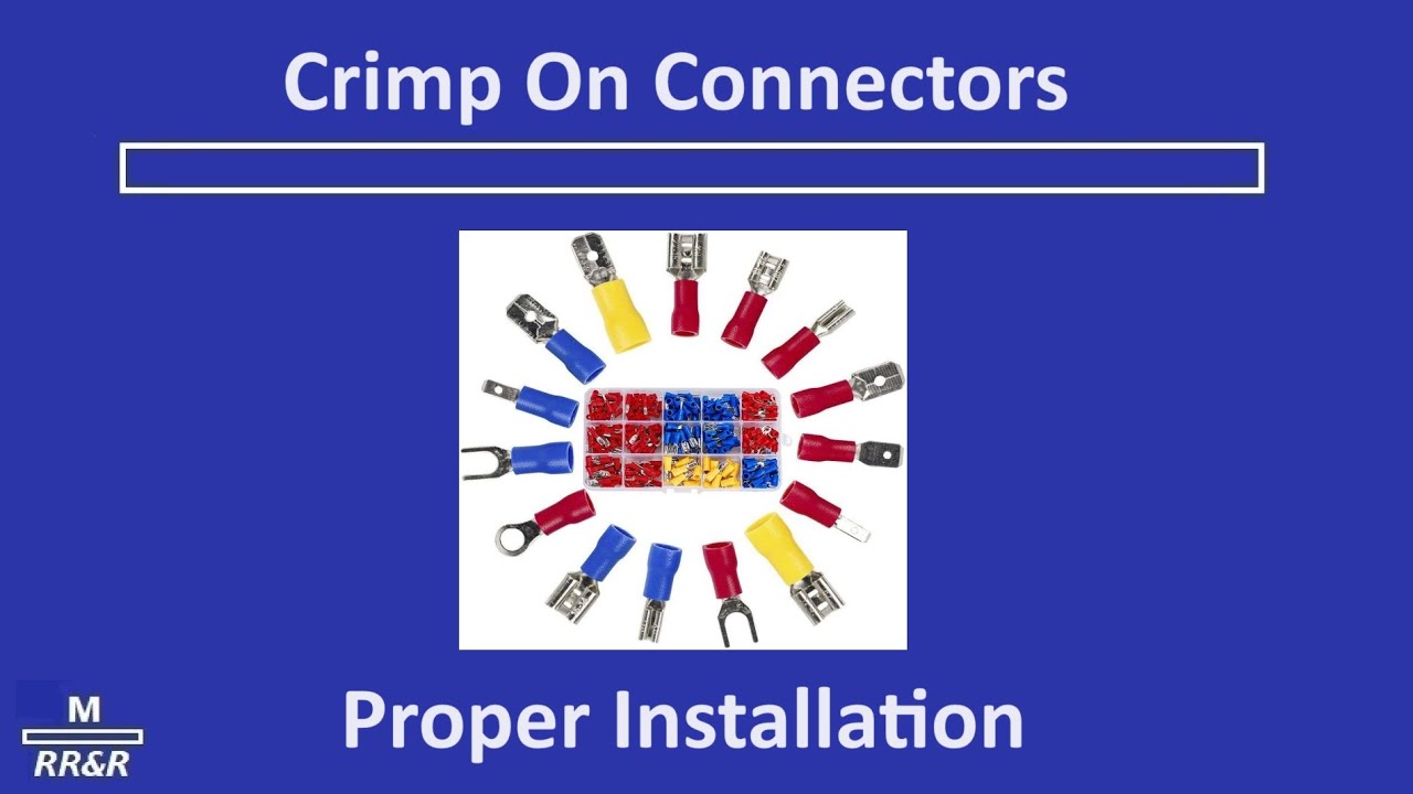 Crimp On Connectors - Proper Installation - YouTube