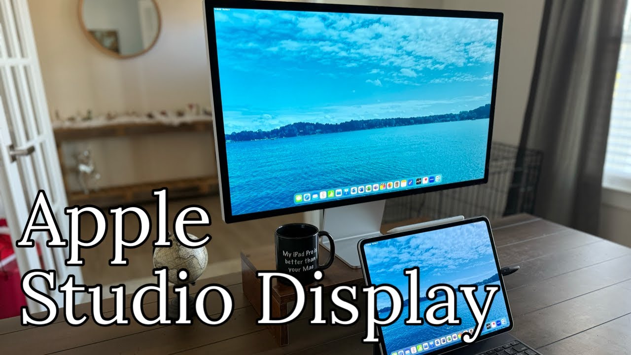Apple Studio Display and iPad Pro are amazing together! - YouTube