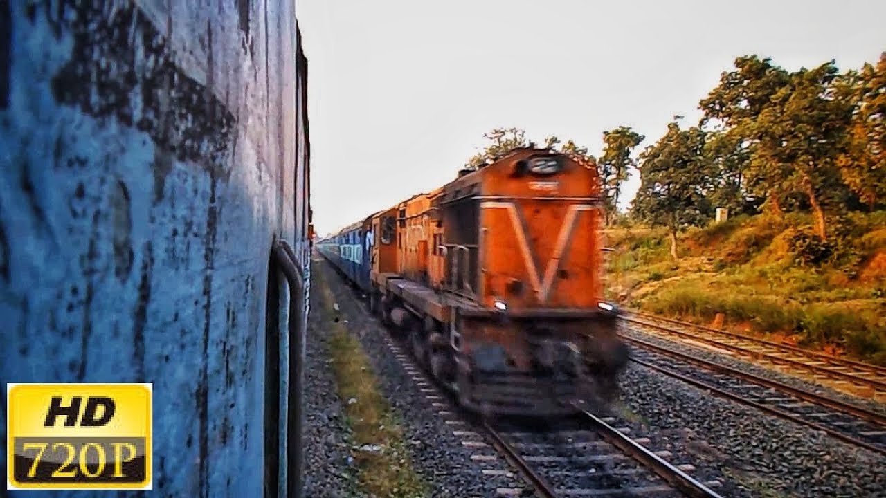 ABR WDM-2A powered 19414 KOAA-ADI Exp welcomes 11447 Shaktipunj Exp ...