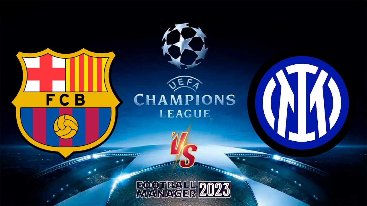 FM 23 | BARÇA - INTER | Jornada 1 CHAMPIONS LEAGUE | Gameplay Football ...