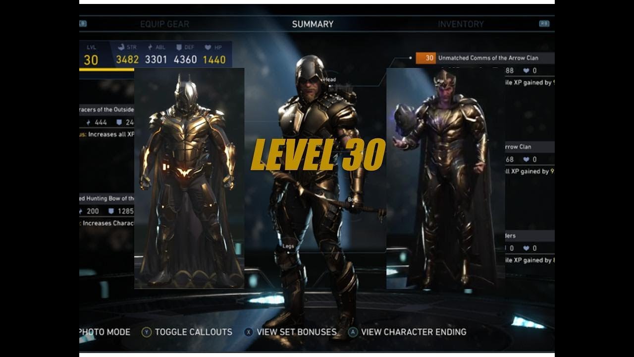 How to Get to Level 30 in Injustice 2 | MOST EFFICIENT & EASIEST WAYS ...