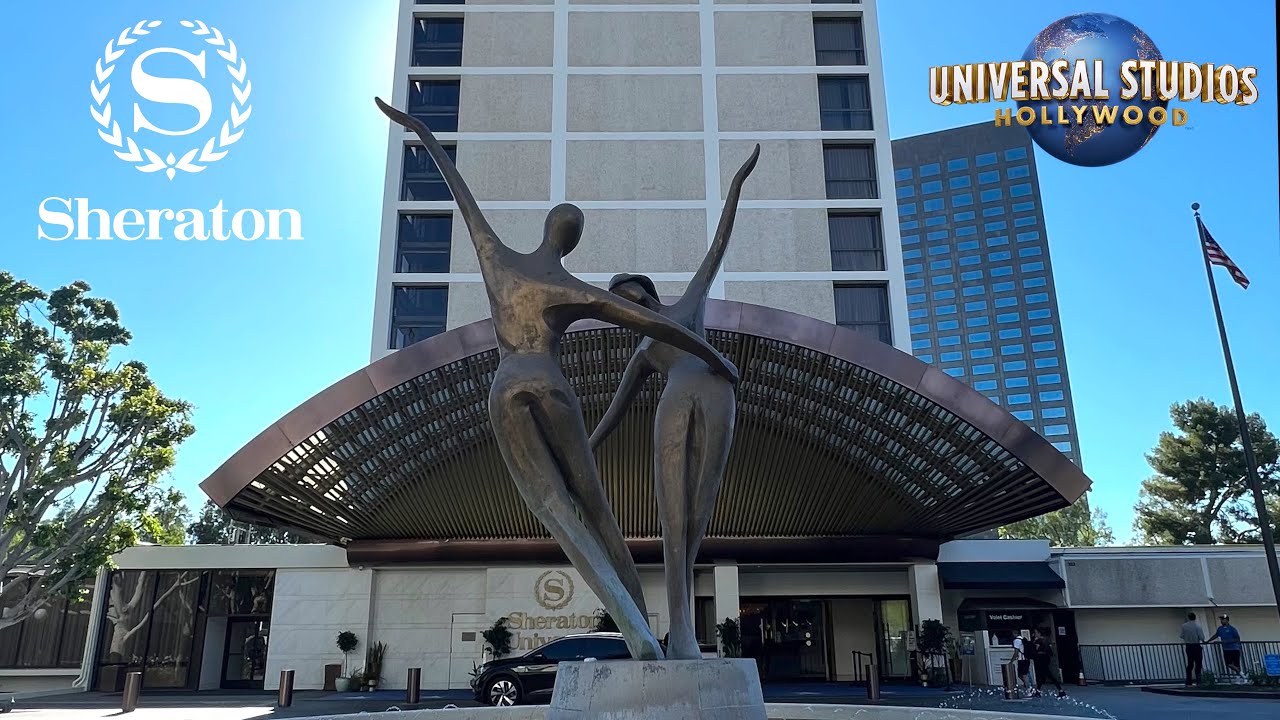 Sheraton Universal Hotel (Room Tour including Club Lounge Tour and ...