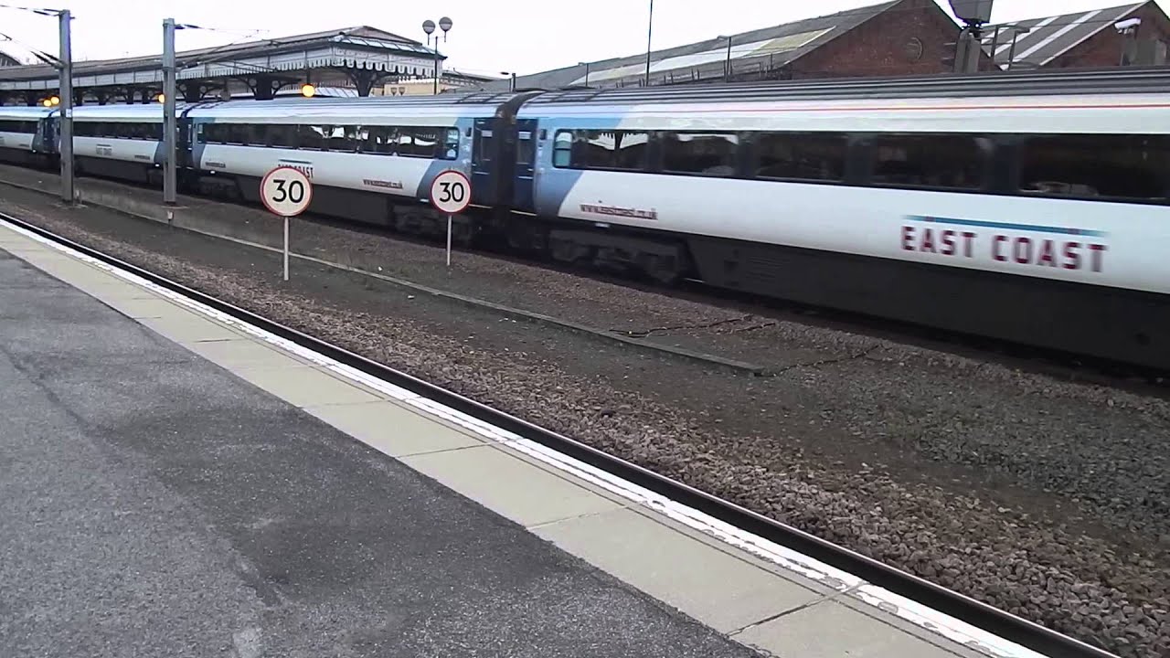 Class 43272 Departs York Station - YouTube