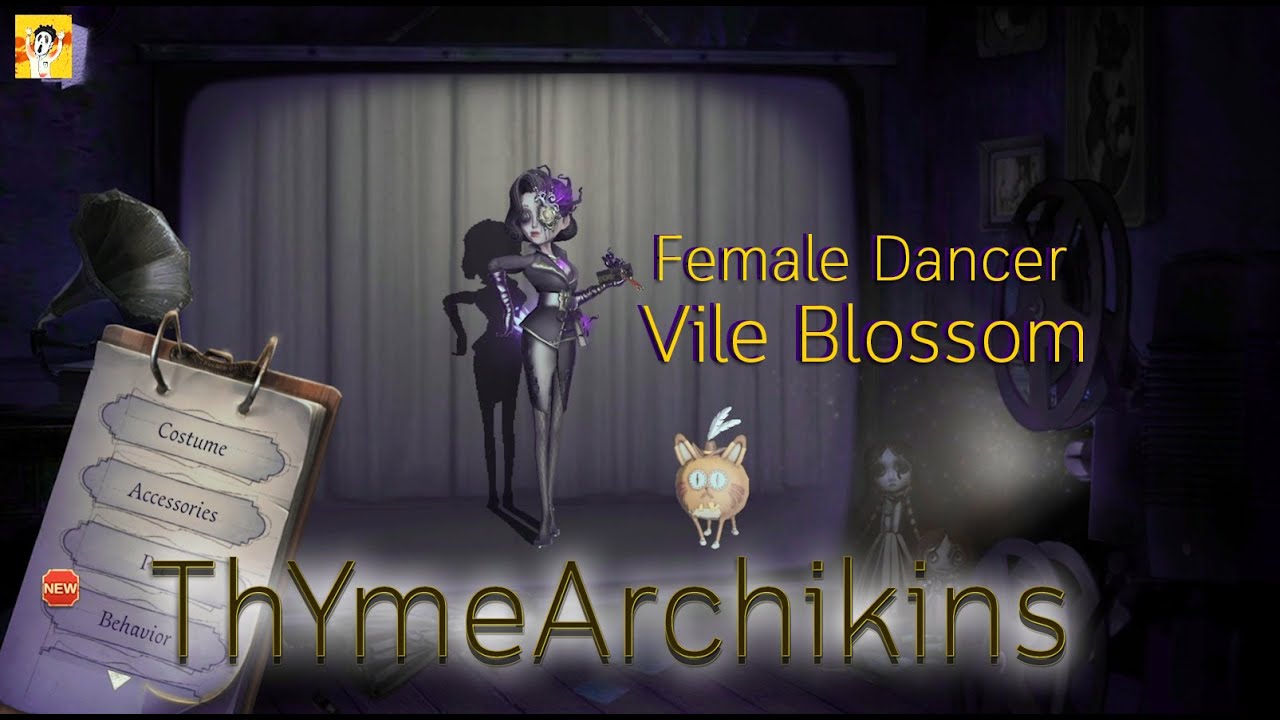 Identity V Female Dancer in Vile Blossom - YouTube
