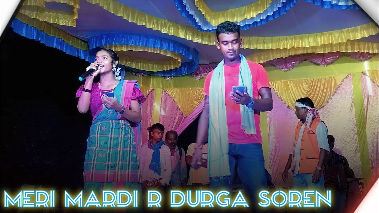 Durga Soren And Meri Mardi //Letest Program Song Video 2023//Santali ...