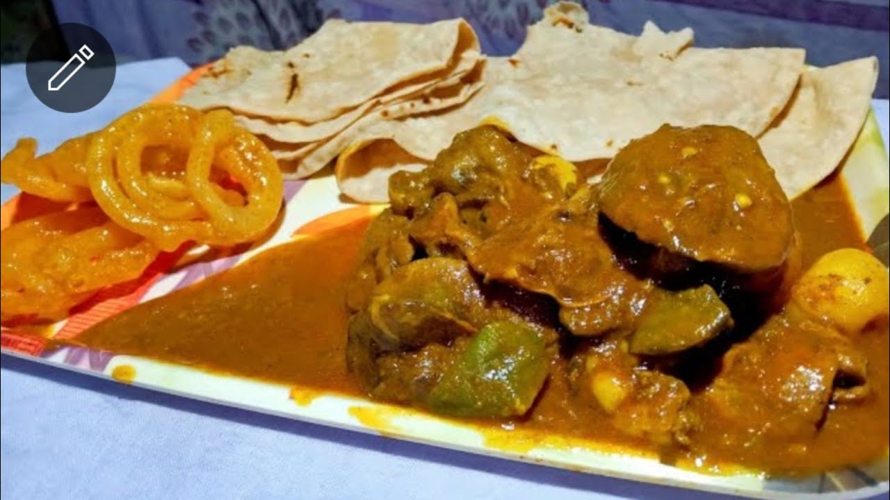 Spicy Oily Chicken Liver and Gizzard Curry Eating With Soft Roti | # ...