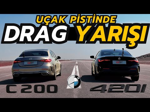 DRAG YARIŞI: 420i vs. C200 | BMW 420i G22 vs. Mercedes C200 W206