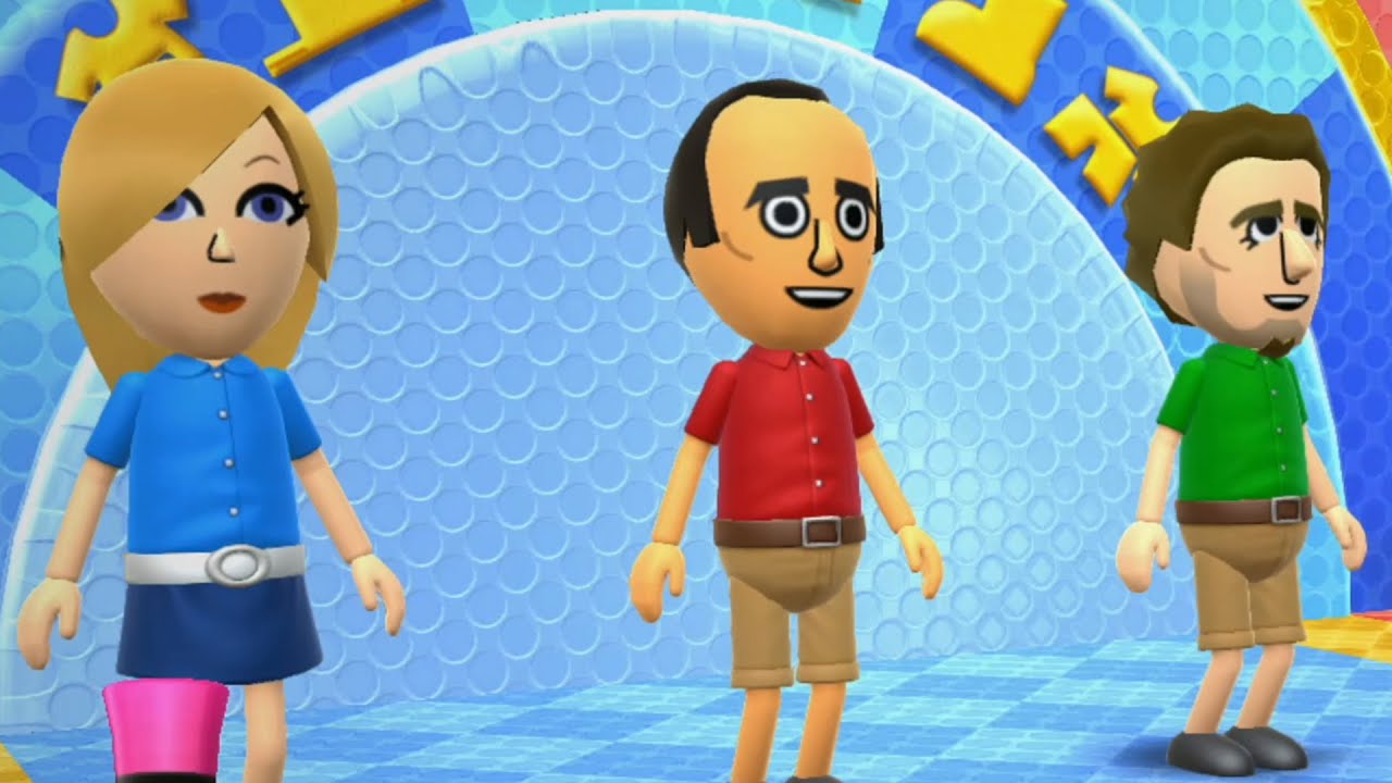 Rosalina, Xue-Ren, Alphonse and David | Mii Fashion Plaza Gameplay ...