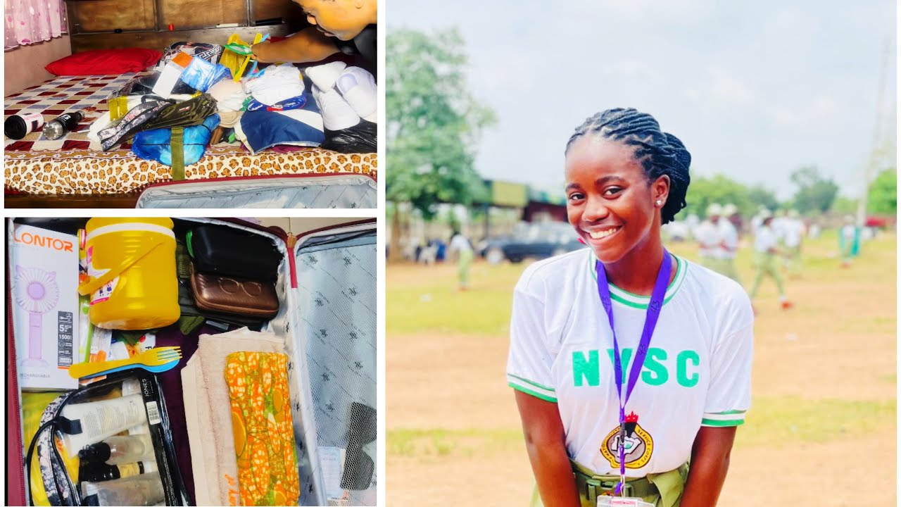 NYSC SERIES||REGISTRATION||SHOPPING||PACKING - YouTube