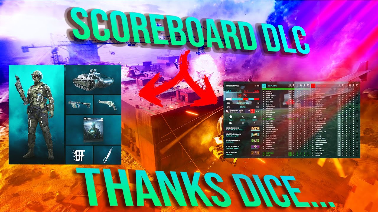 Scoreboard DLC? Carrying my Teammates... -Battlefield 2042 - YouTube