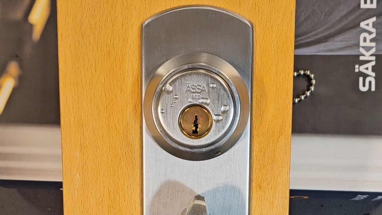 Kondens på låscylinder. Orsak och förslag på lösningar - YouTube