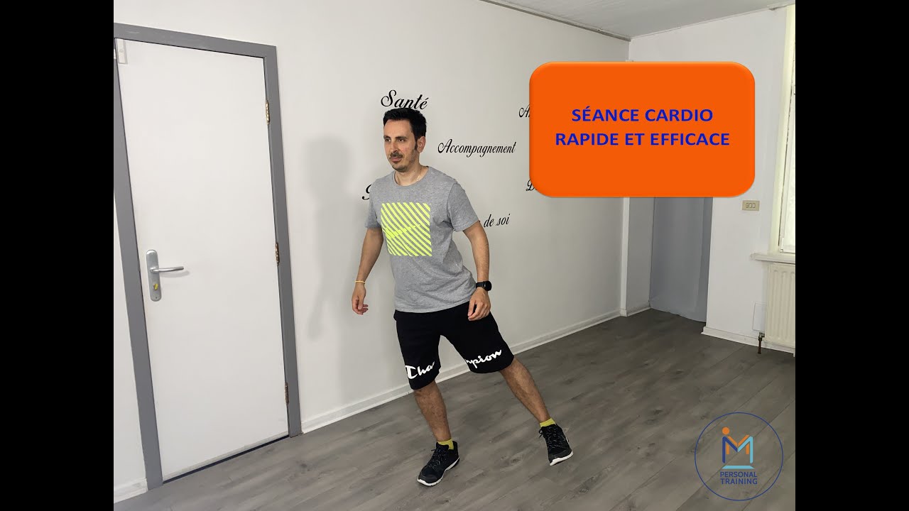 Séance cardio rapide et efficace 💪 - YouTube