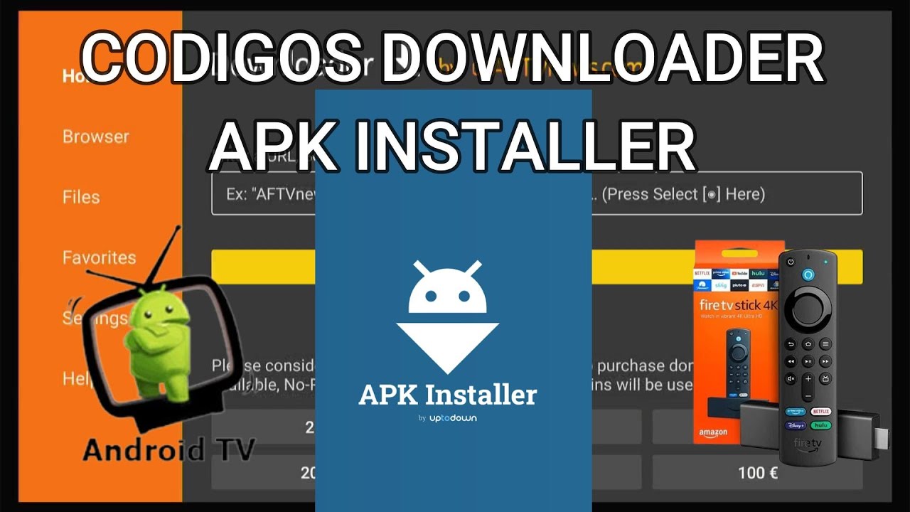 MEJORES CODIGOS DOWNLOADER, CODIGO PARA APK INSTALLER DE UPTODOWN .PARA ...