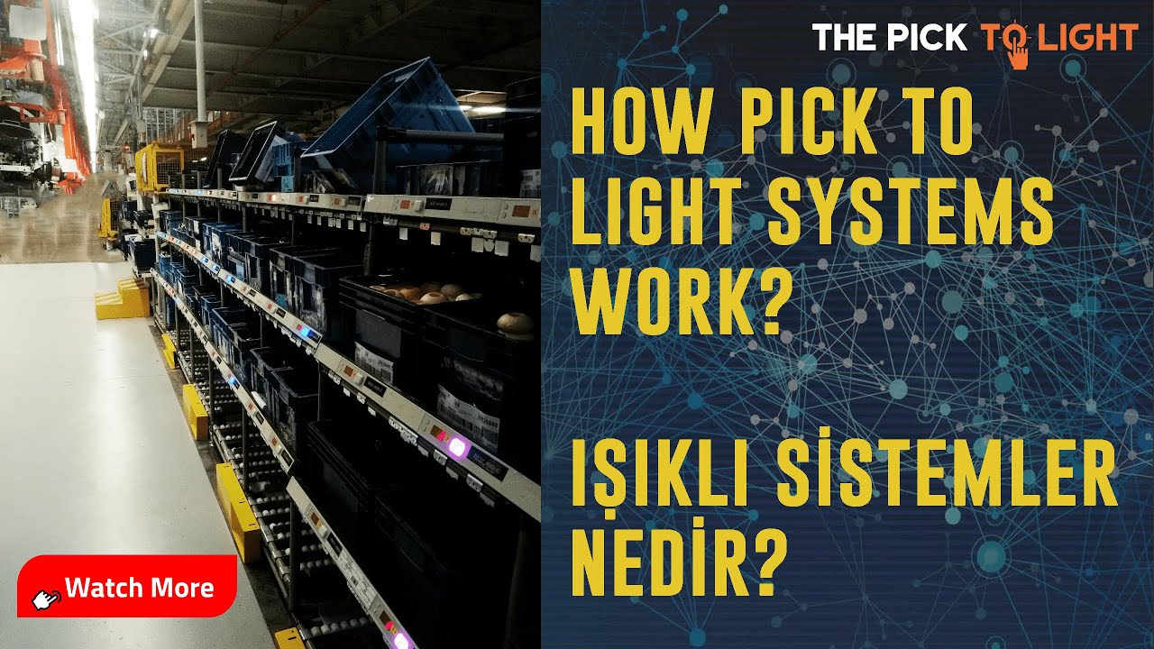 Pick to Light Nedir? | Pick To Light System in Warehouse - YouTube