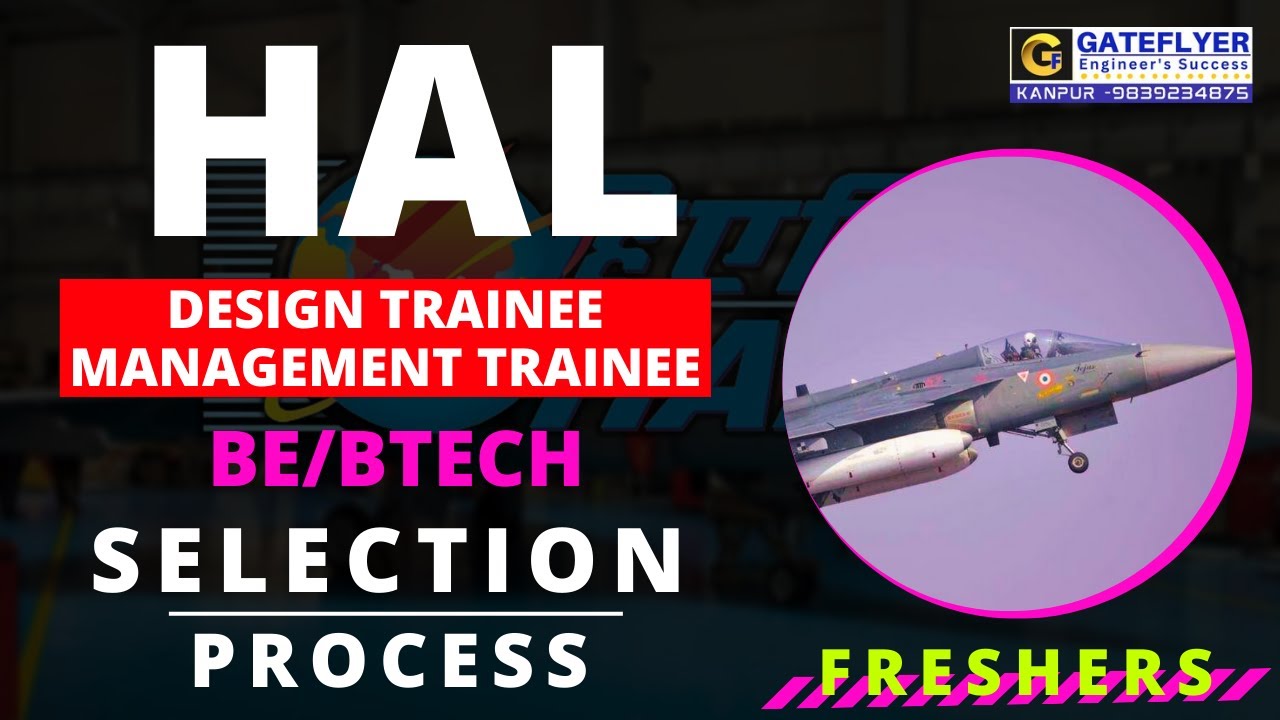 HAL RECRUITMENT 2023 ||DESIGN TRAINEE/MANAGEMENT TRAINEE || 185 POSTS ...