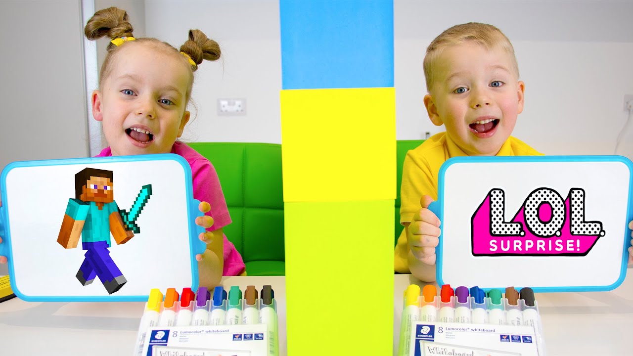 Who Knows Better?! Funny video for kids from Gaby and Alex - YouTube