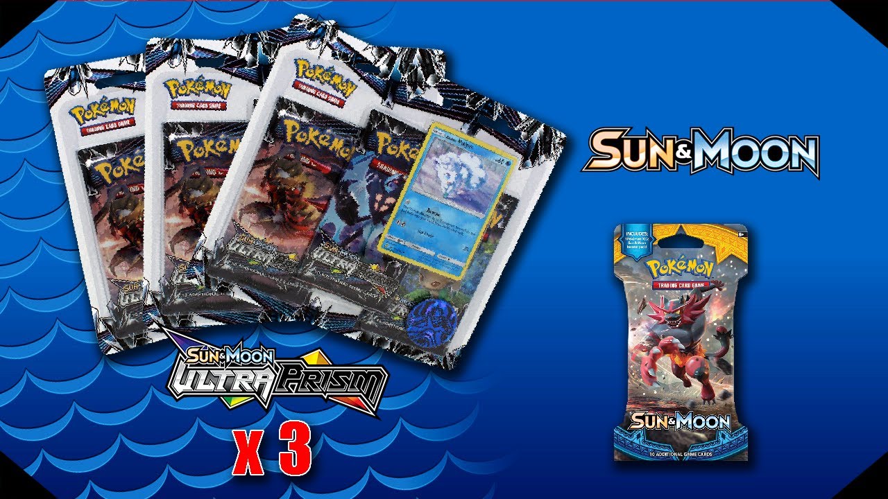 Pokémon Card Unpacking: One Pokémon Sun and Moon Pack and Six Sun and ...
