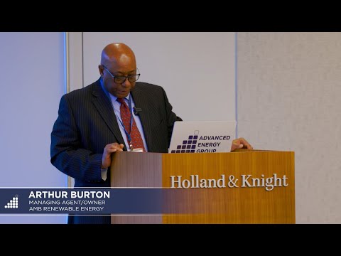 Arthur Burton, AMB Renewable Energy - AEG Chicago 22Q4 Stakeholder ...